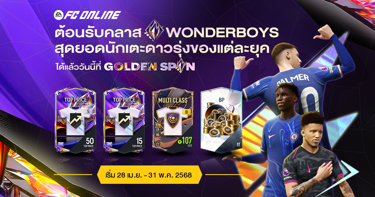(กิจกรรม) Wonderboy Golden Spin