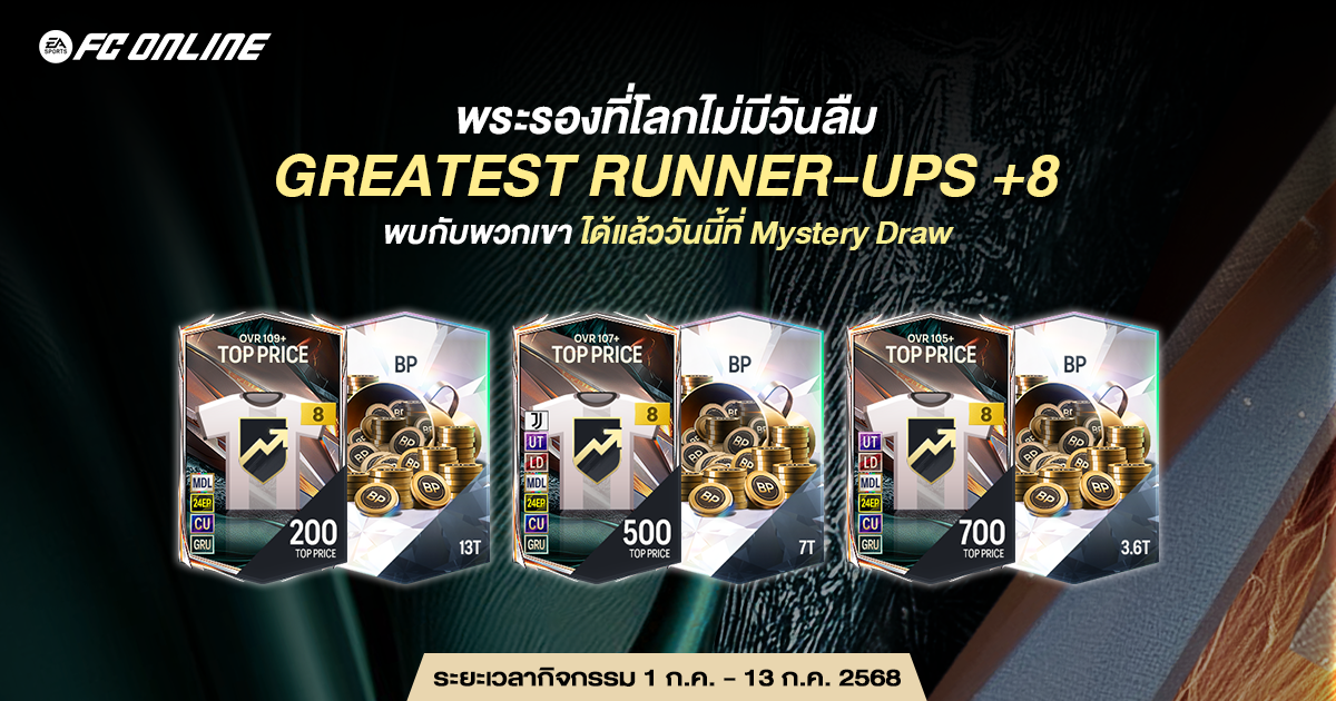 (กิจกรรม) GRU +8 Mystery Draw