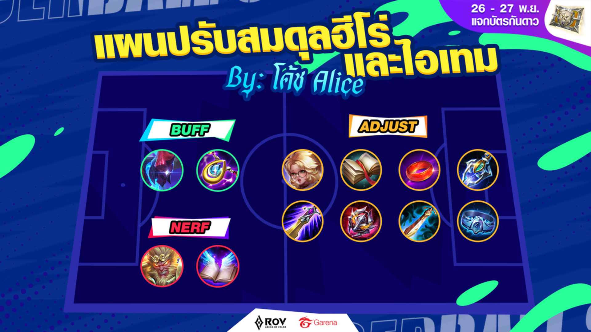 ปรับสมดุลฮีโร่